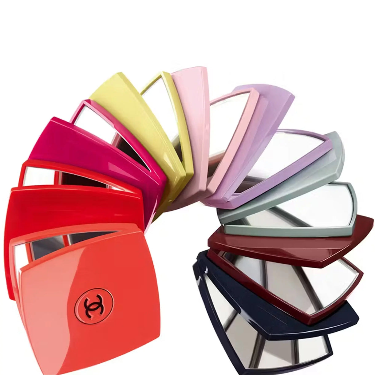 CHANEL - MIROIR DOUBLE FACETTES (Codes Couleur Collection) – Be in the Pink